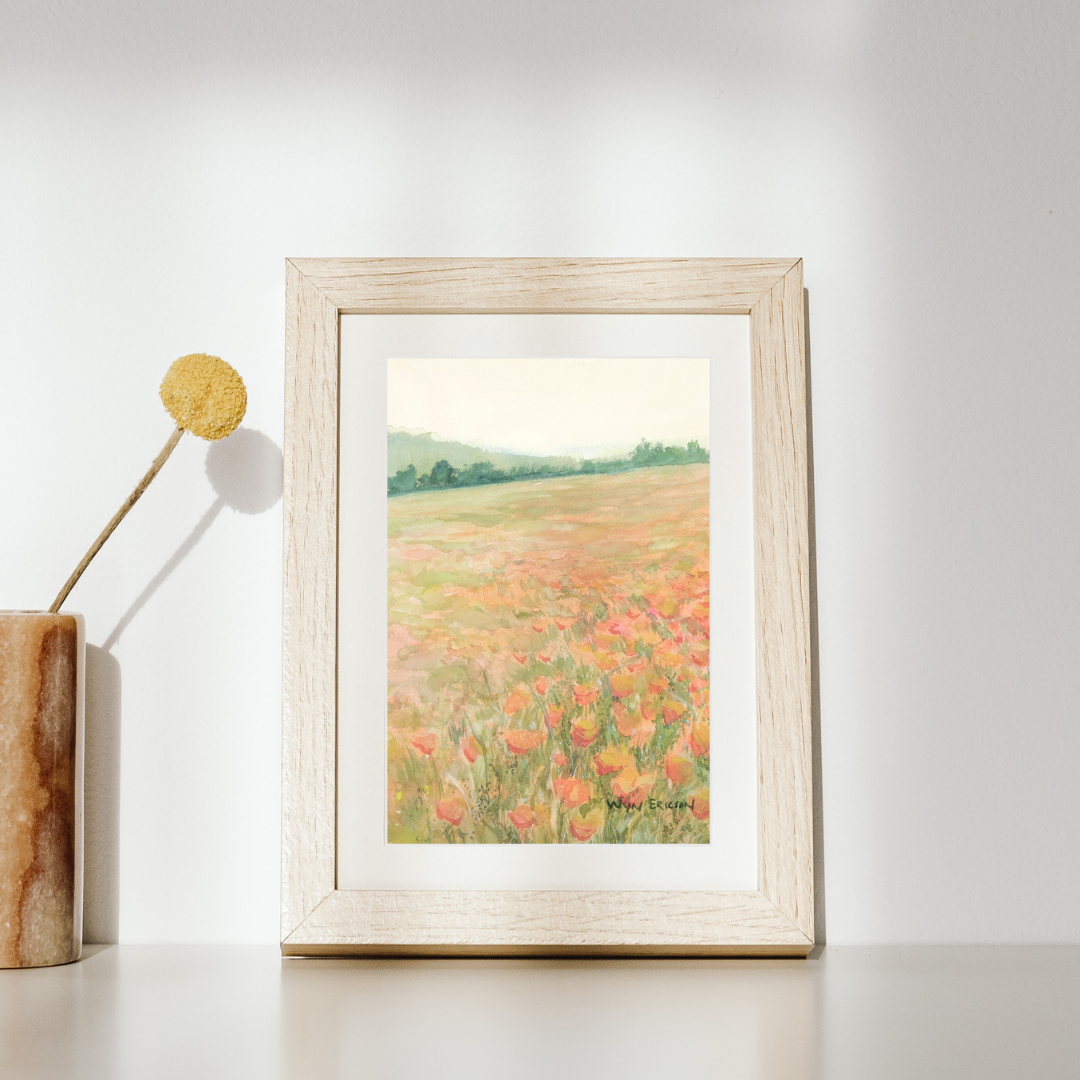 Poppy Fields Print – Wyn Ericson Fine Art